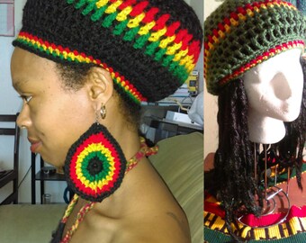 Rasta hat | Etsy