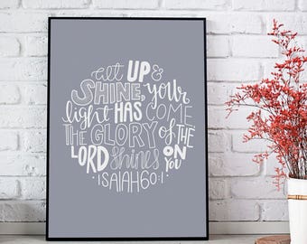 Isaiah 60 1 | Etsy