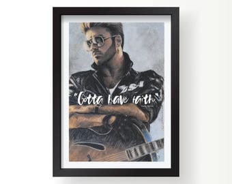 George michael print | Etsy