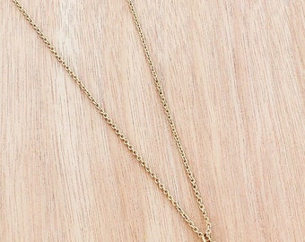 Greek LABYRINTH Maze Necklace solid sterling silver 925 Ezi