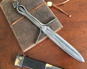 Hand forged knife | Etsy