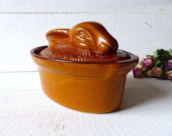 Ceramic rabbit bowl | Etsy