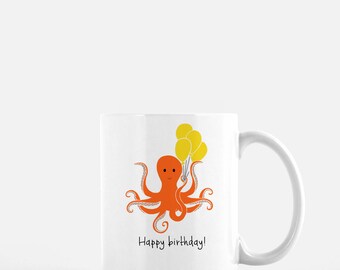 Octopus cup | Etsy