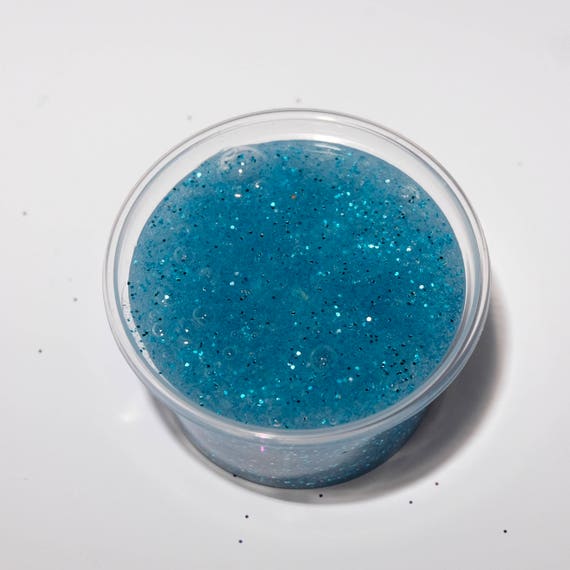 Blue Glitter Slime UK