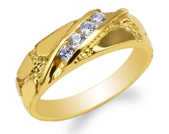 15k gold ring | Etsy