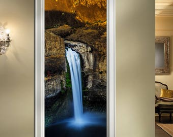 Waterfall wall decal | Etsy