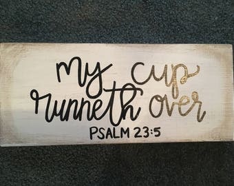 My cup runneth over | Etsy