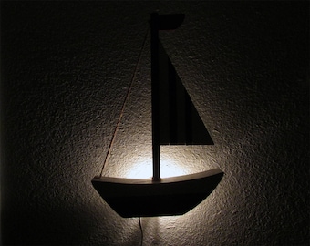 Sailboat lamp | Etsy