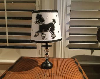 Poodle lamp | Etsy