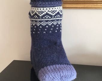 Fair isle socks | Etsy