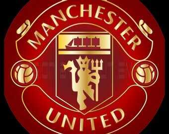 Manchester united decal | Etsy