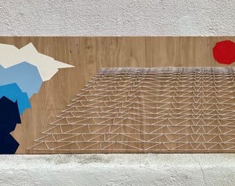 Ocean string art | Etsy