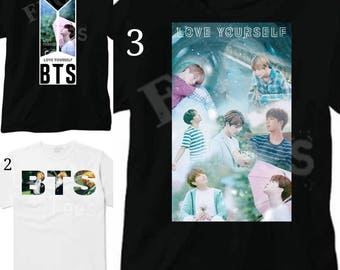 Bts shirt | Etsy