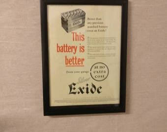 Exide batteries | Etsy