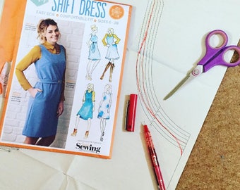 Shift dress pattern | Etsy