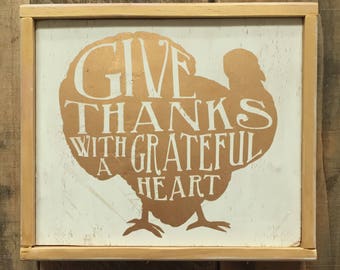 Thanksgiving signs | Etsy