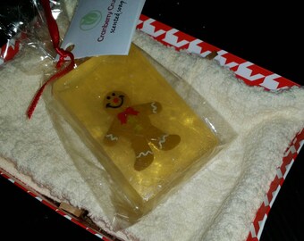 Gingerbread man soap | Etsy