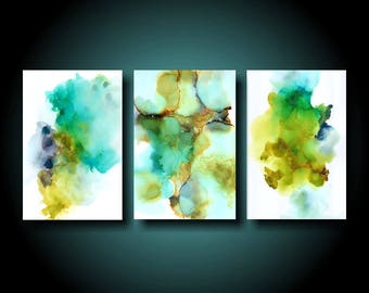 Triptych wall art | Etsy