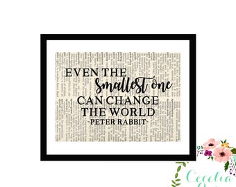 Peter rabbit quote | Etsy