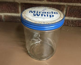 Miracle whip jar | Etsy