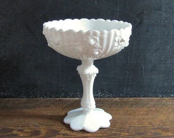 Fenton milk glass | Etsy