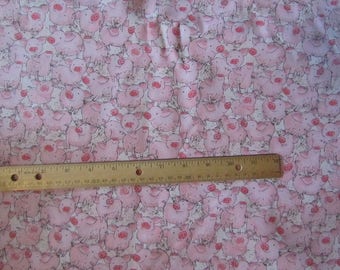 Pig fabric | Etsy