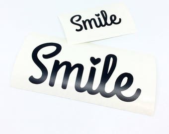 Smile sticker | Etsy