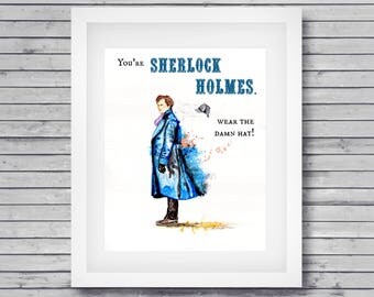 Sherlock quote | Etsy