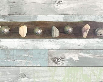 Cape Cod Driftwood Beach Stone Wind Chime