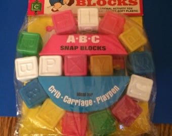 Vintage baby blocks | Etsy