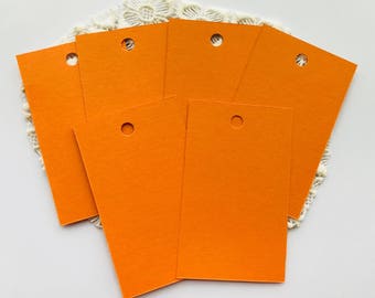 Orange tags | Etsy