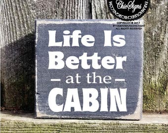 Cabin signs | Etsy