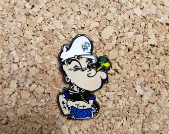 Popeye pin | Etsy
