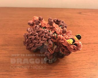 Rubber band dragon | Etsy