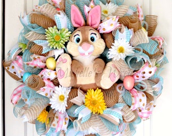 Easter wreath | Etsy