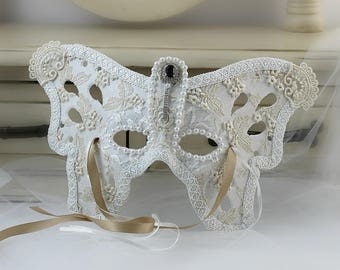 Masquerade mask lace | Etsy