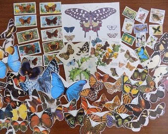 Butterfly ephemera | Etsy