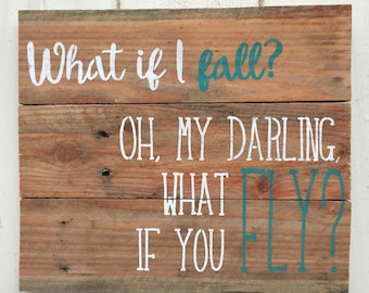What if i fall | Etsy