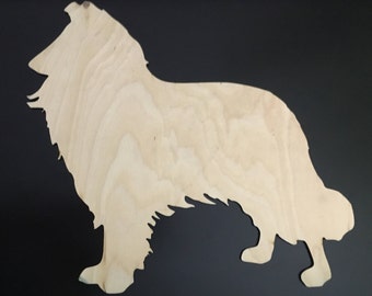 Wooden dog cutouts | Etsy