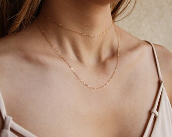 Double wrap necklace | Etsy