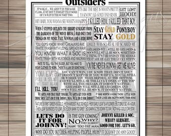 Movie quote art | Etsy