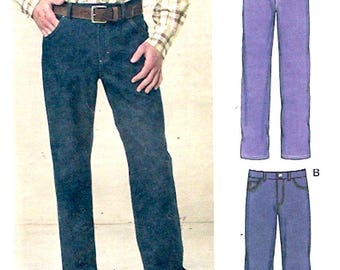 Mens jeans pattern | Etsy