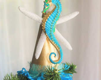 Starfish tree topper | Etsy