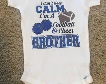 Cheer brother shirt | Etsy