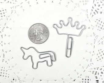 Shaped paper clips | Etsy