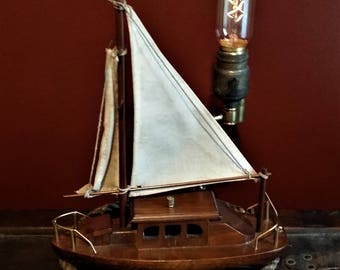Sailboat lamp | Etsy