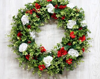 Cemetery wreath | Etsy