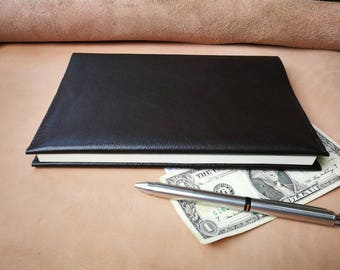Leather book cover | Etsy