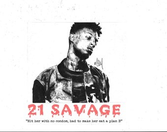 21 savage | Etsy