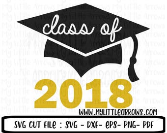 Class of 2018 svg | Etsy